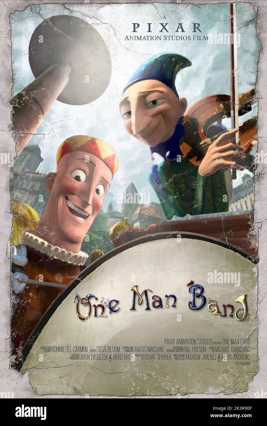 Bass & Treble Poster Film: One Man Band (2005) Director: Mark Andrews ...