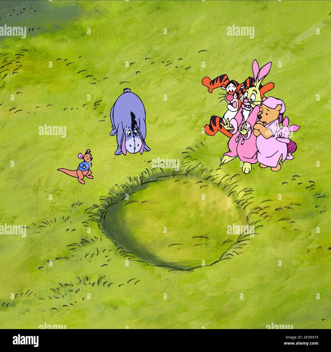Roo, Eeyore, Tigger, Rabbit, Winnie The Pooh & Piglet Film: Pooh'S ...