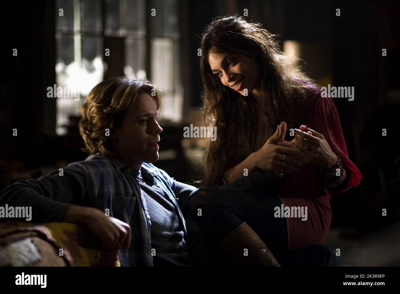 Adam Pascal & Rosario Dawson Film: Rent (2005) Characters: Roger Davis ...