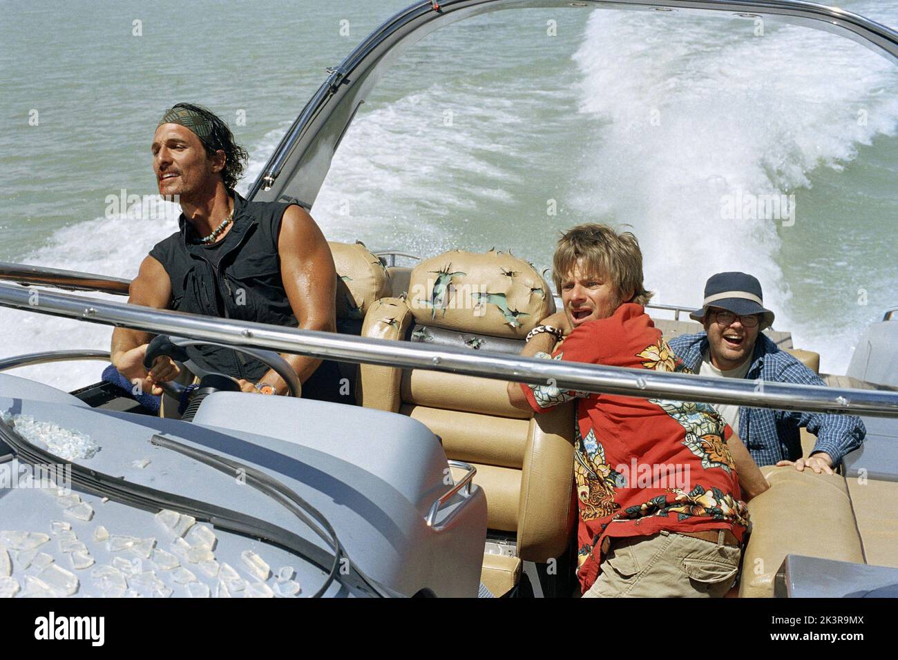 Matthew Mcconaughey, Steve Zahn & Rainn Wilson Film: Sahara (USA/UK/E ...