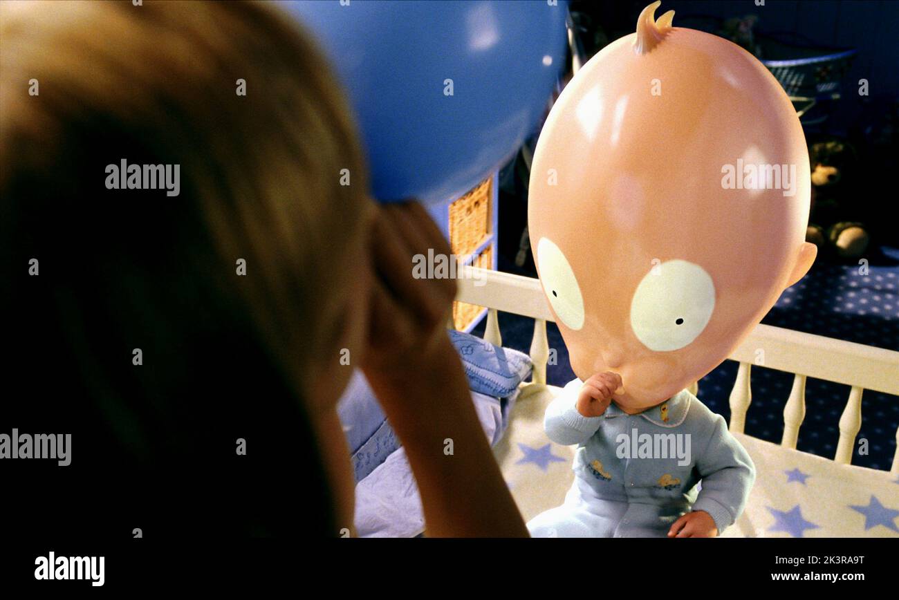 Baby balloon head son mask hi-res stock photography and images - Alamy