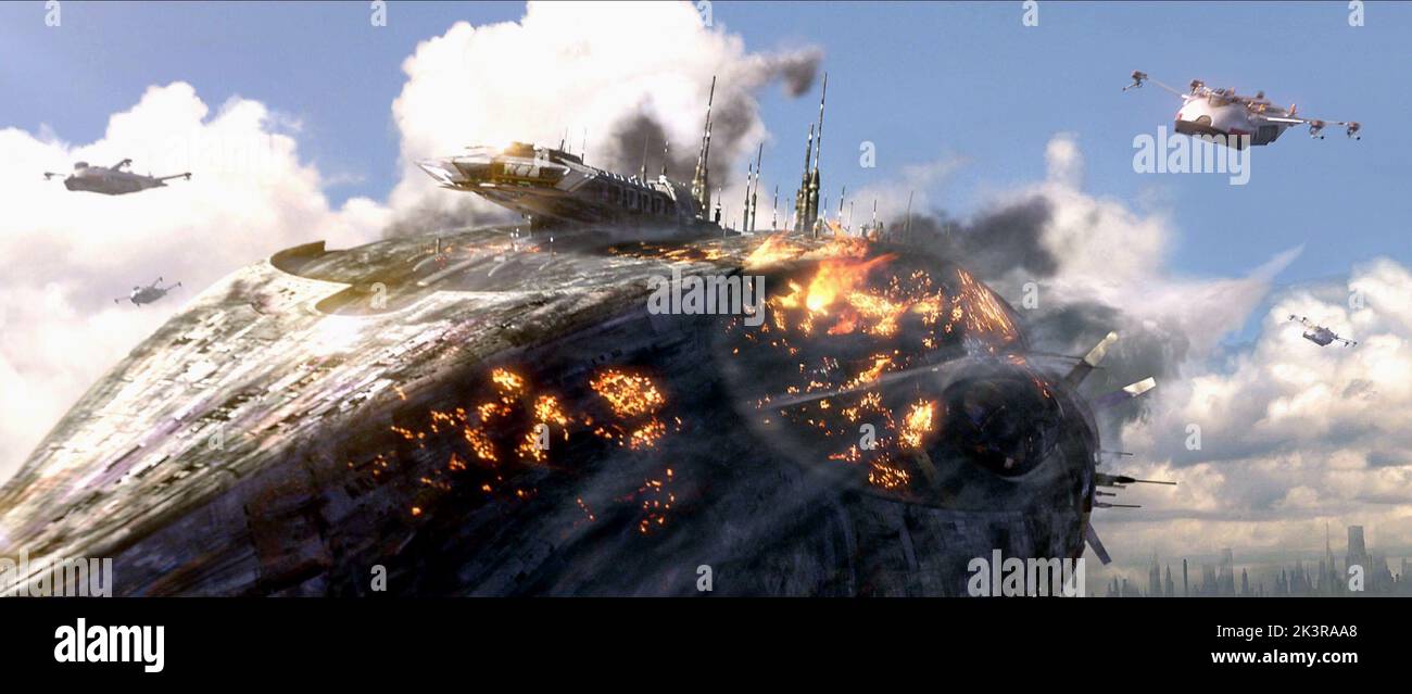 Crashed Trade Federation Ship Film: Star Wars: Episode Iii - Revenge Of ...