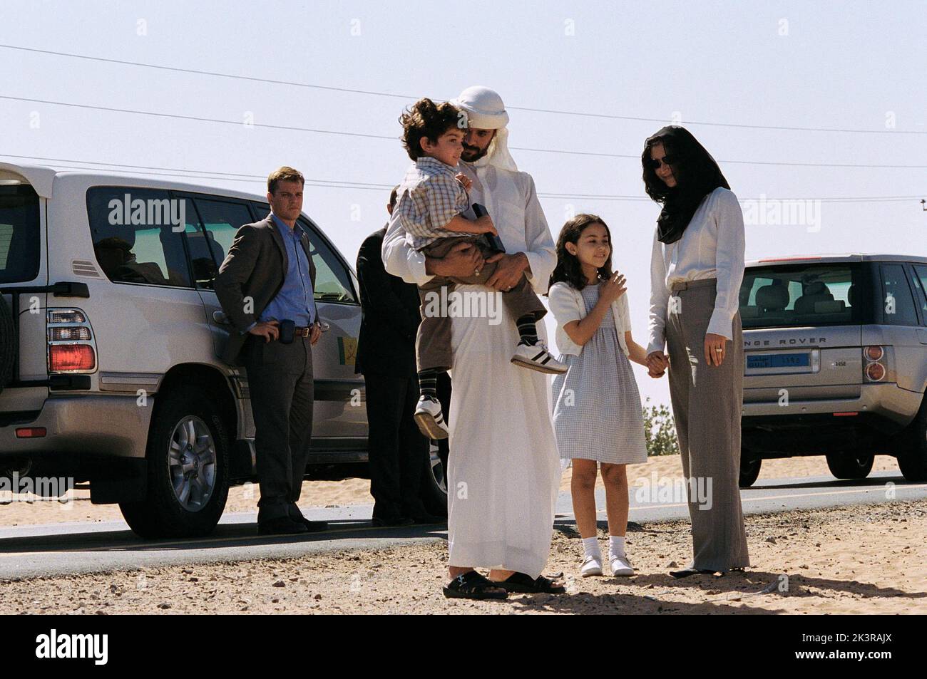 Matt Damon & Alexander Siddig Film: Syriana (2005) Characters: Bryan ...