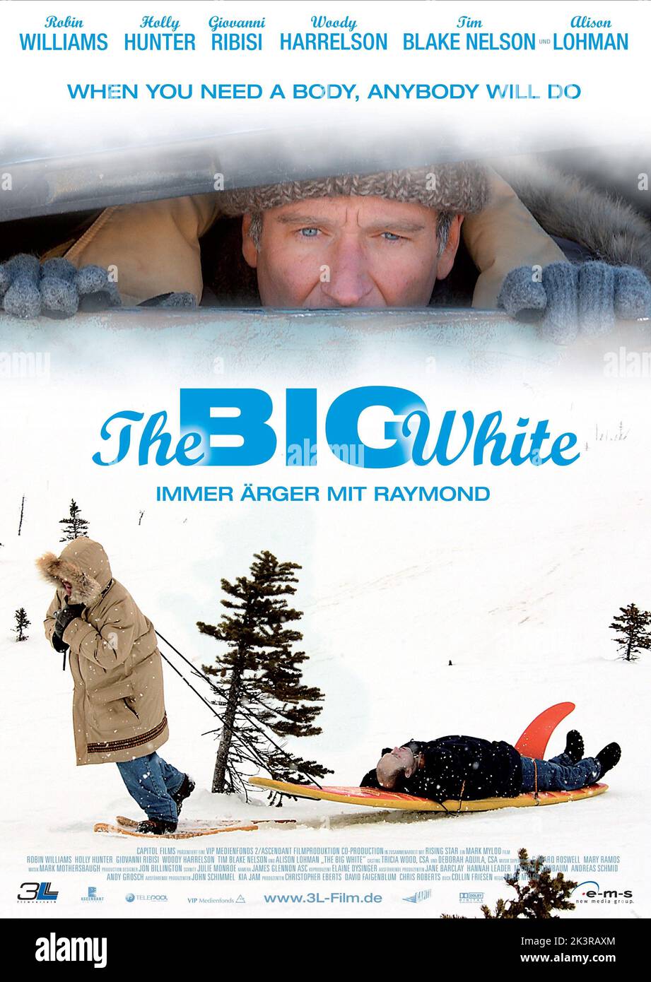 Robin Williams Poster Film: The Big White (2005) Characters: Paul ...