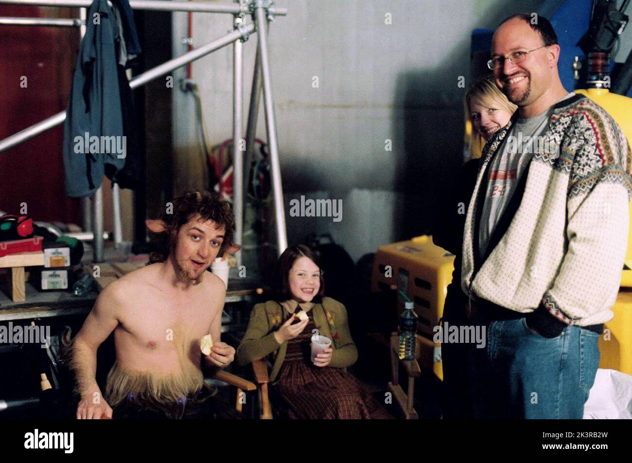 James Mcavoy & Georgie Henley Film: The Chronicles Of Narnia: The Lion ...