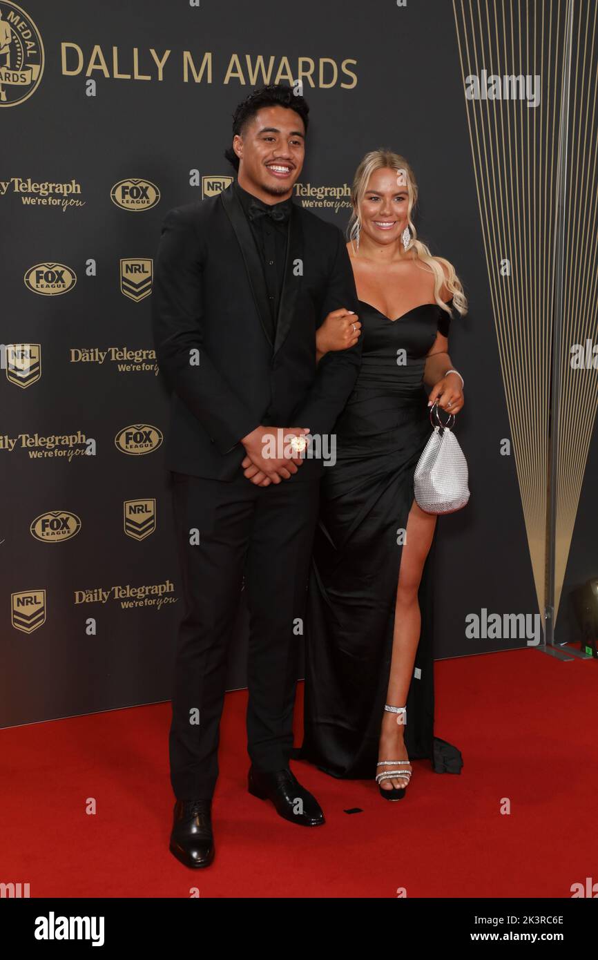 Sydney, Australia. 28th September 2022. Murray Taulagi from the Cowboys ...