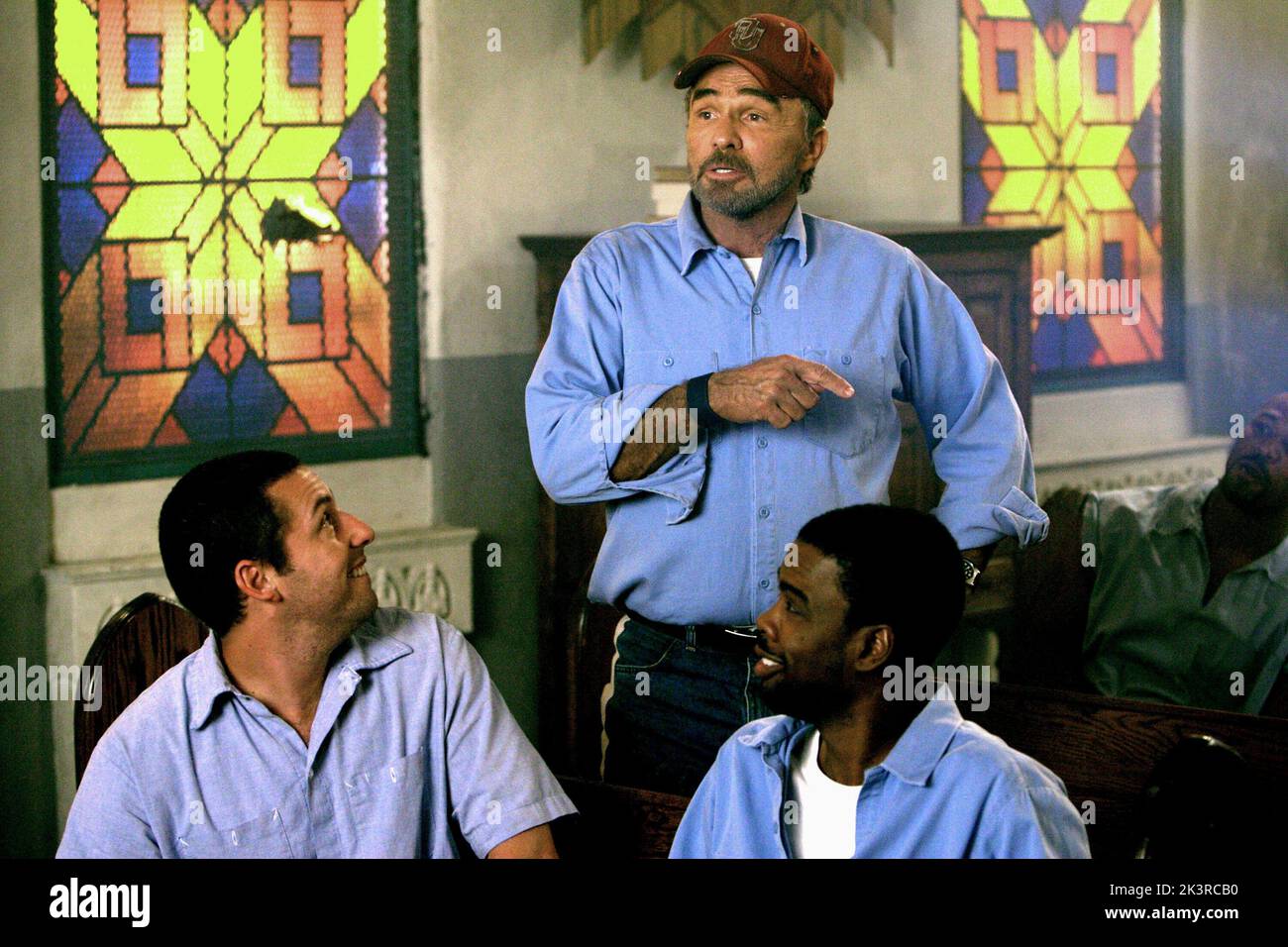 Adam Sandler, Burt Reynolds & Chris Rock Film: The Longest Yard (USA ...