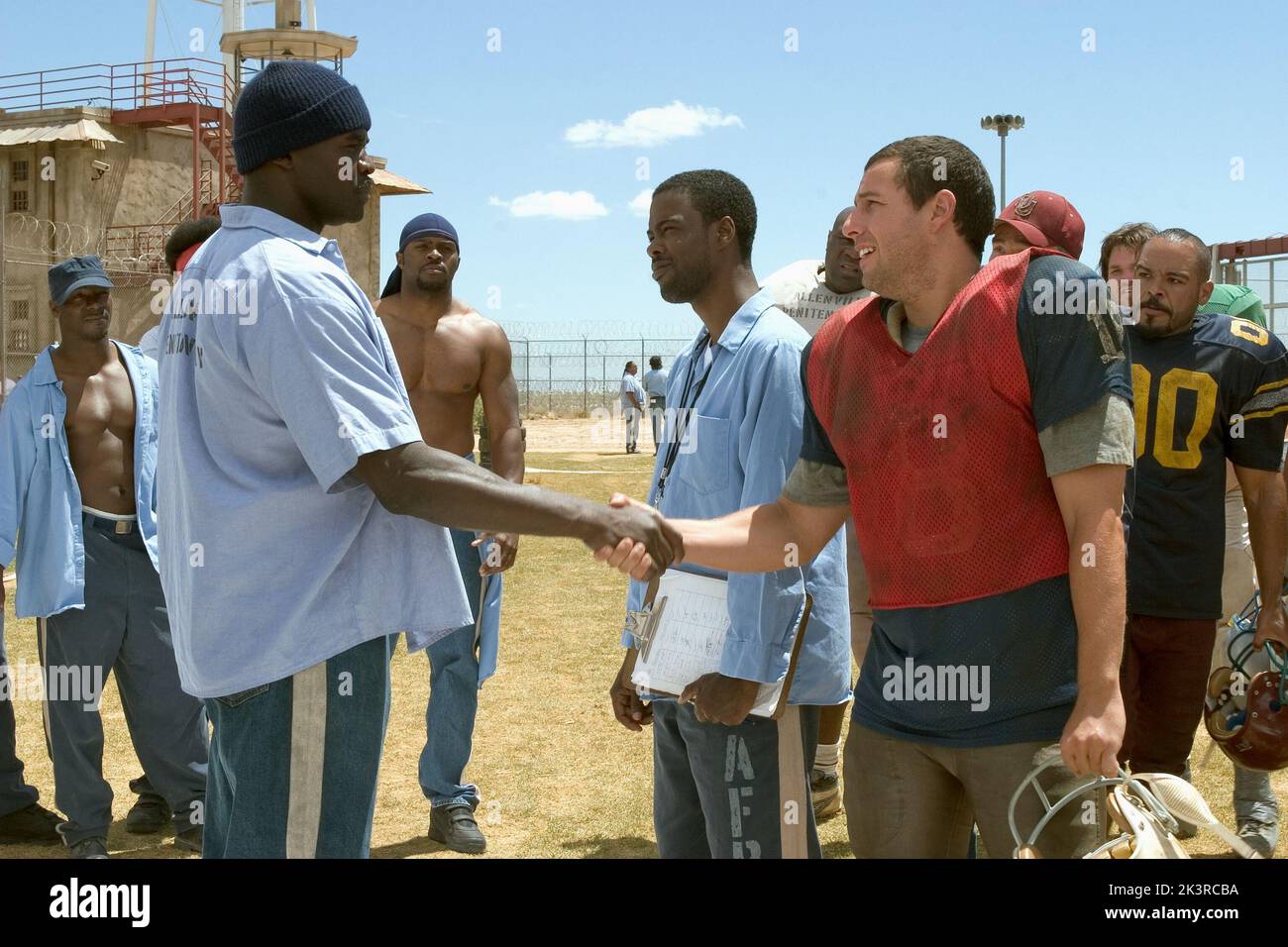 Michael Irvin, Chris Rock & Adam Sandler Film: The Longest Yard (USA ...