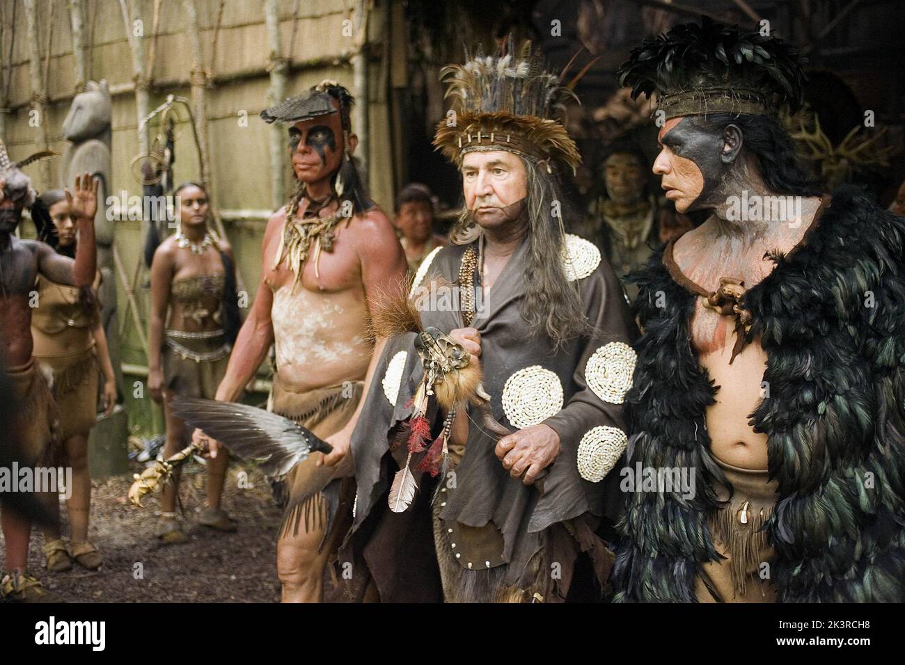 Raoul Trujillo, August Shellenberg & Wes Studi Film: The New World (USA ...