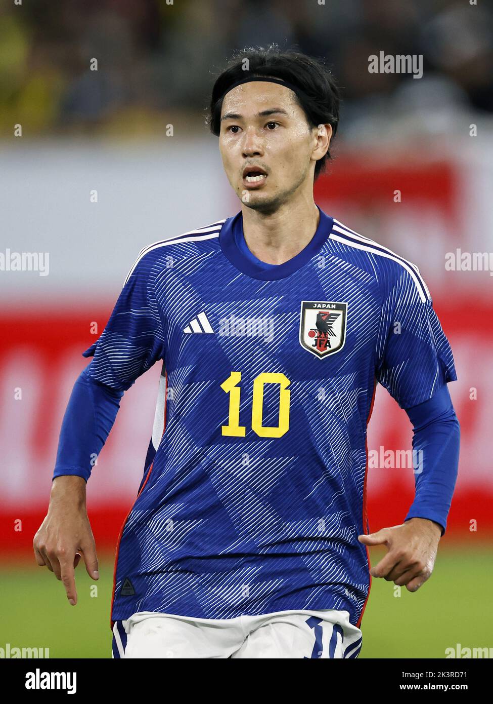 DUSSELDORF - Takumi Minamino of Japan during the international friendly ...