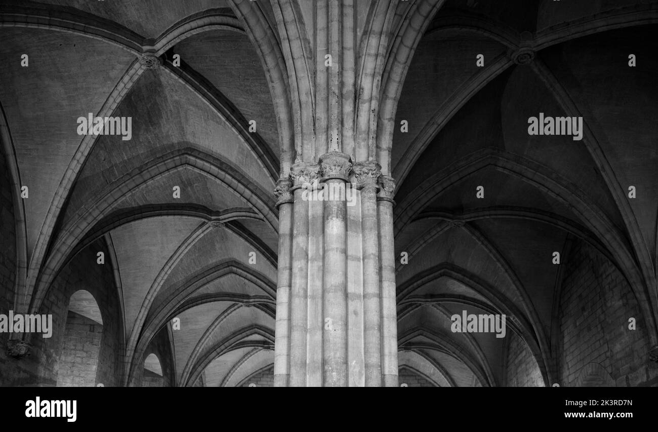 The Popes's Palace of Avignon(Palais des Papes) medieval gothic great ...