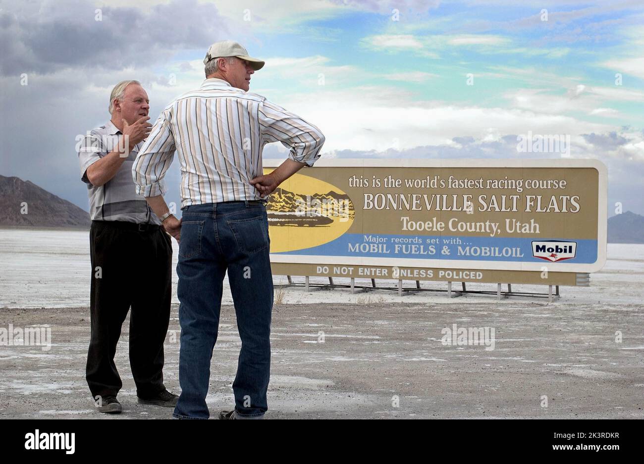 Anthony Hopkins & Roger Donaldson Film: The World'S Fastest Indian ...