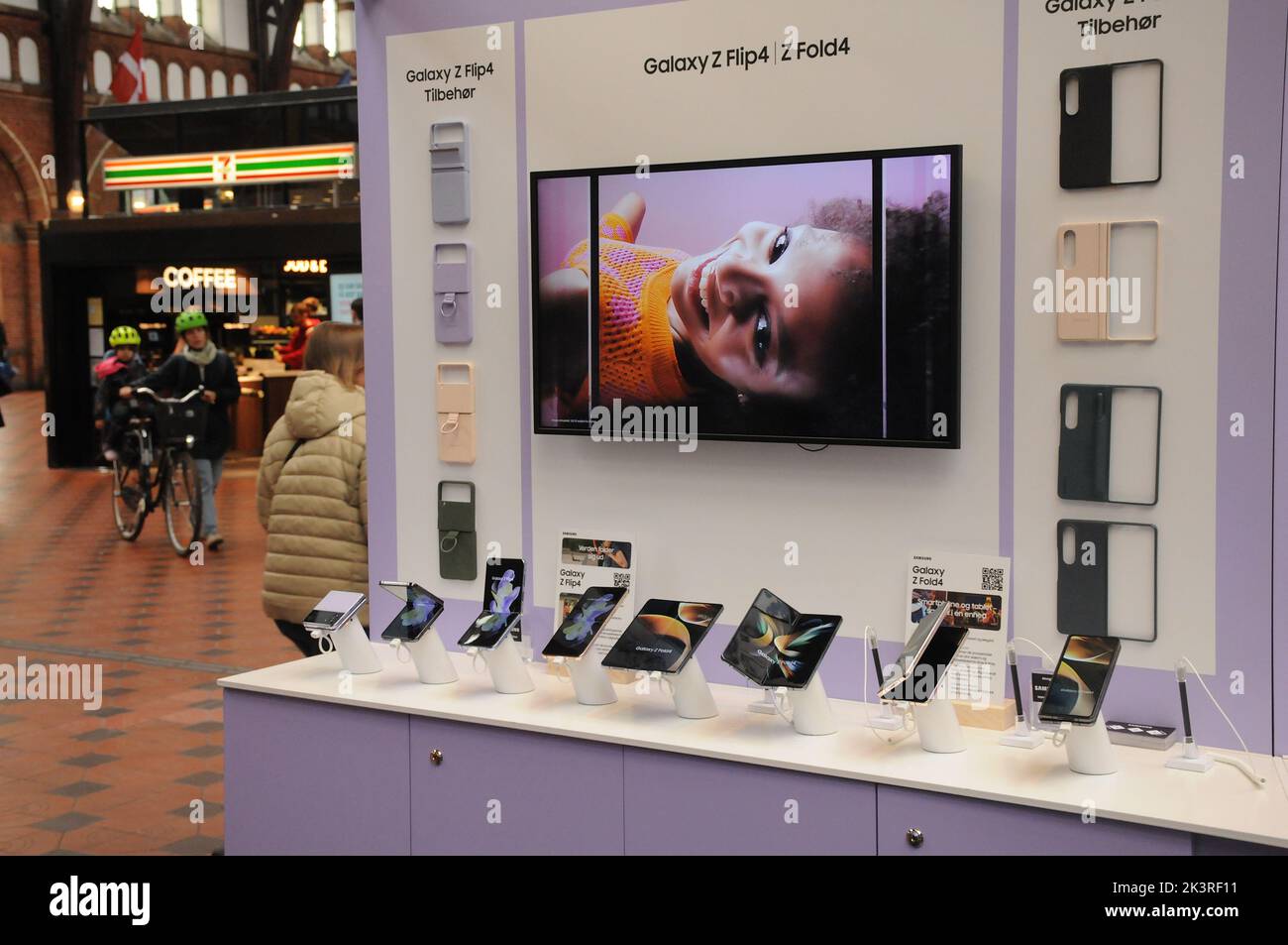 Copenhagen -Denmark -28 Septmeber 2022- Samsung showcase topromote and ...