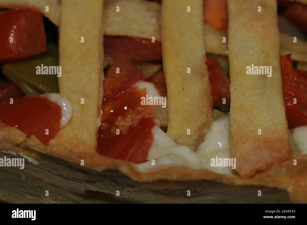 Puff pastry pie fruits close hi-res stock photography and images - Alamy