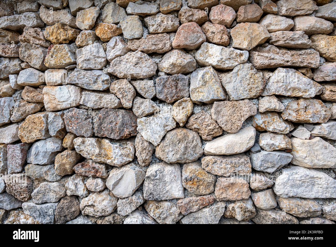 stone wall background and texture for cabin hut in the forest Stock ...