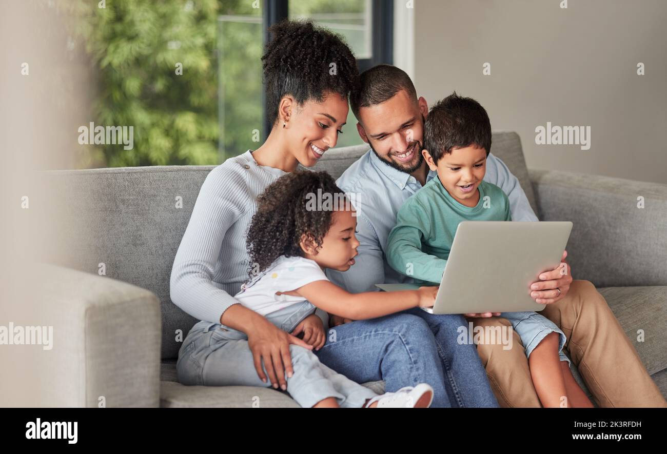 Cartoon kids laptop hi-res stock photography and images - Alamy