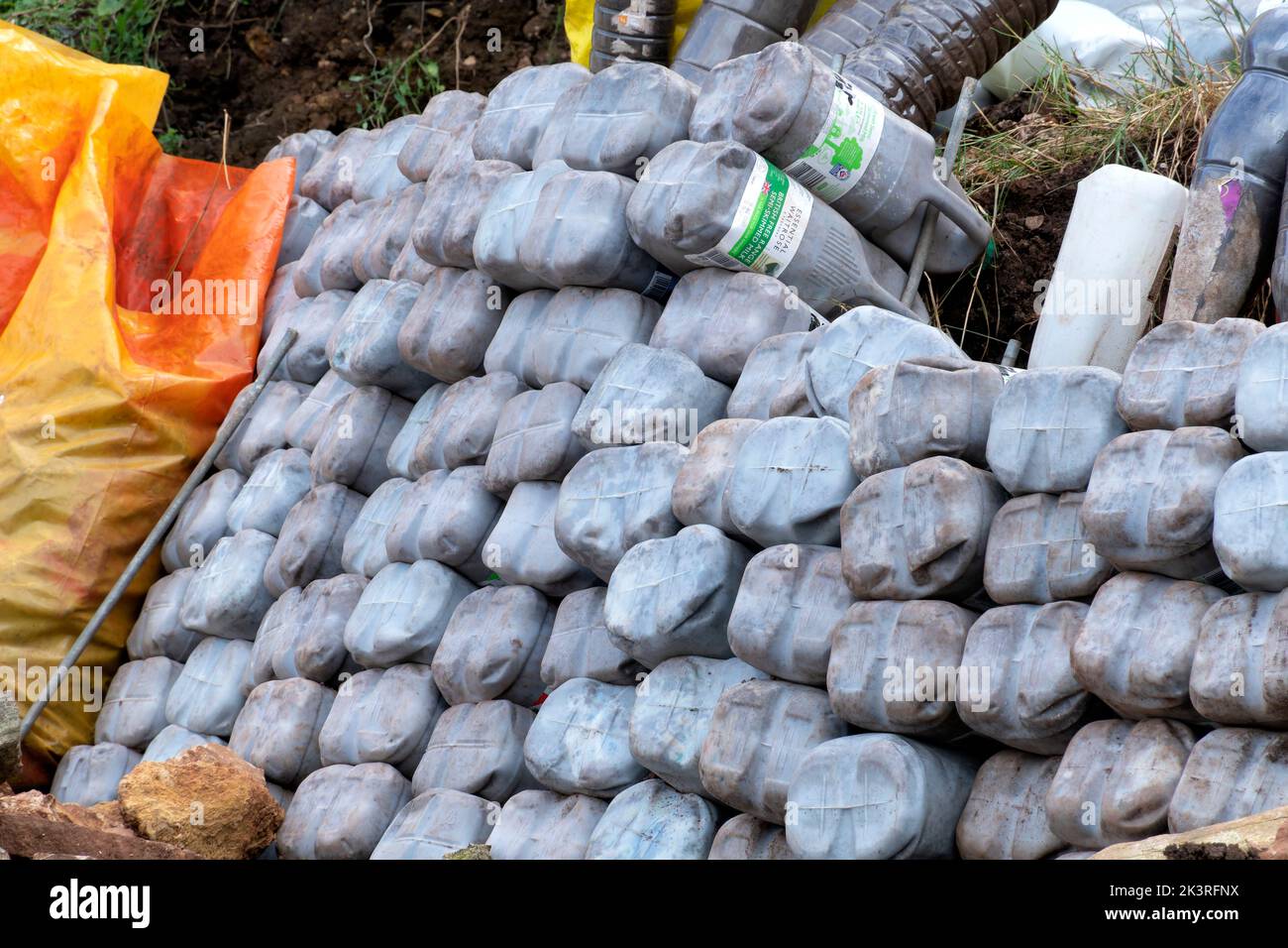 Recycling container filled plastic bottles hi-res stock photography and ...