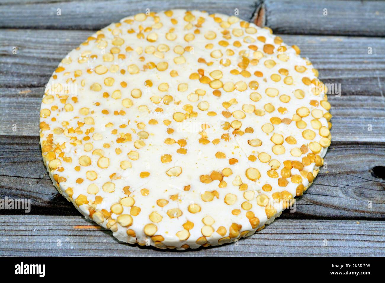 Chickpeas candy disc sweets, an Eastern candy made as a celebration of ...