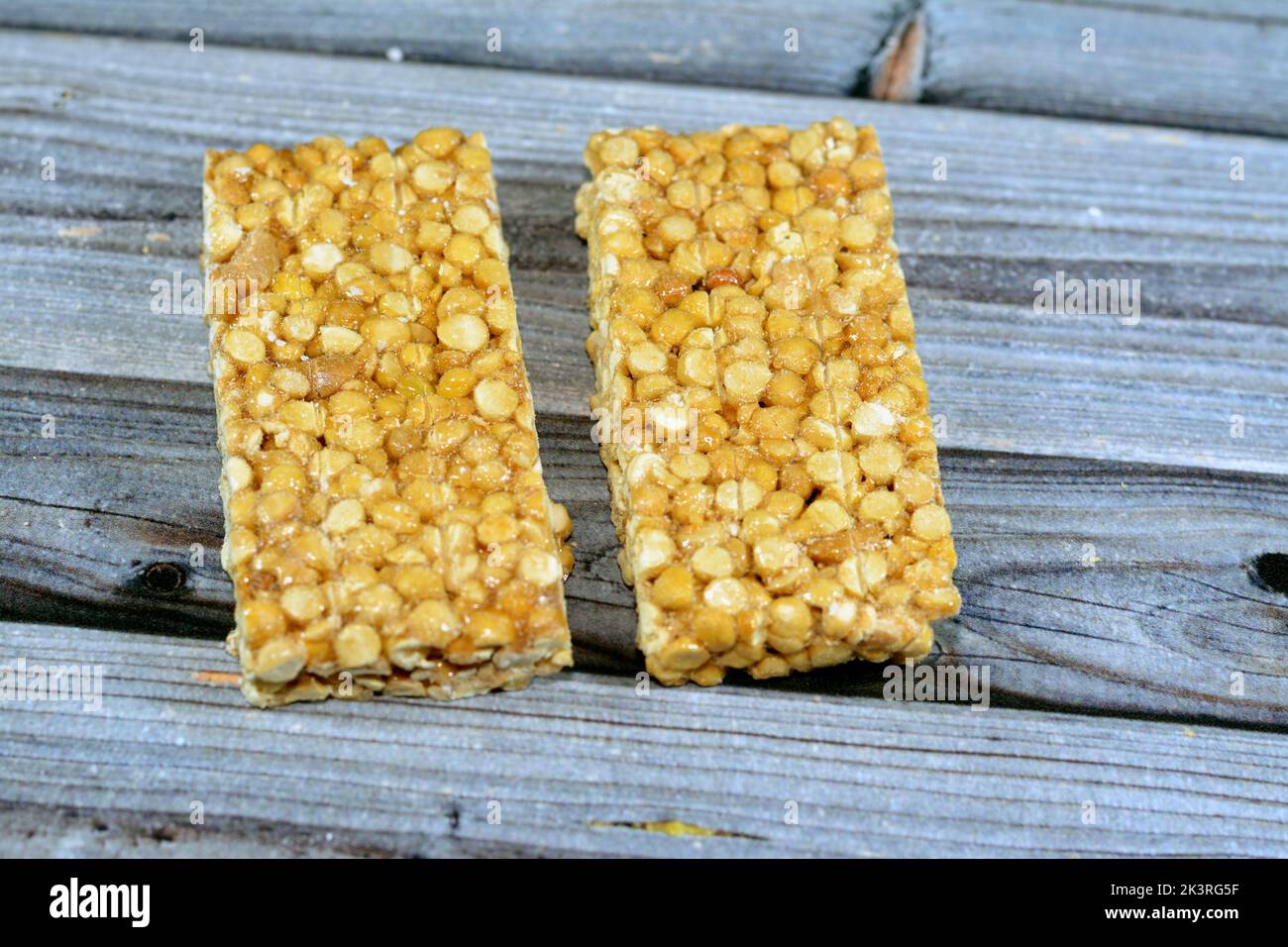 Bars of chickpeas candy sweets, an Eastern candy made as a celebration ...