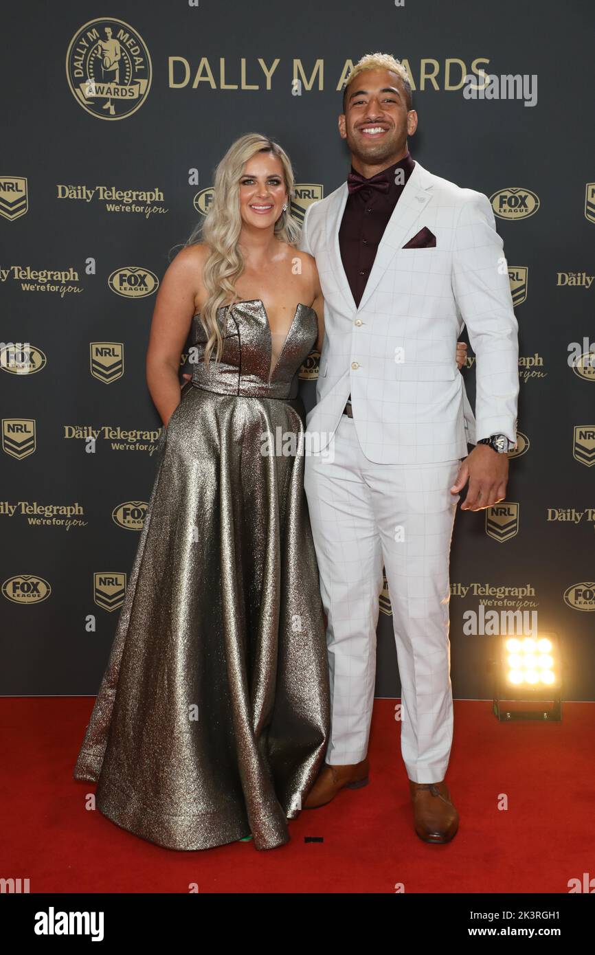 Sydney, Australia. 28th September 2022. Viliame Kikau of the Panthers ...