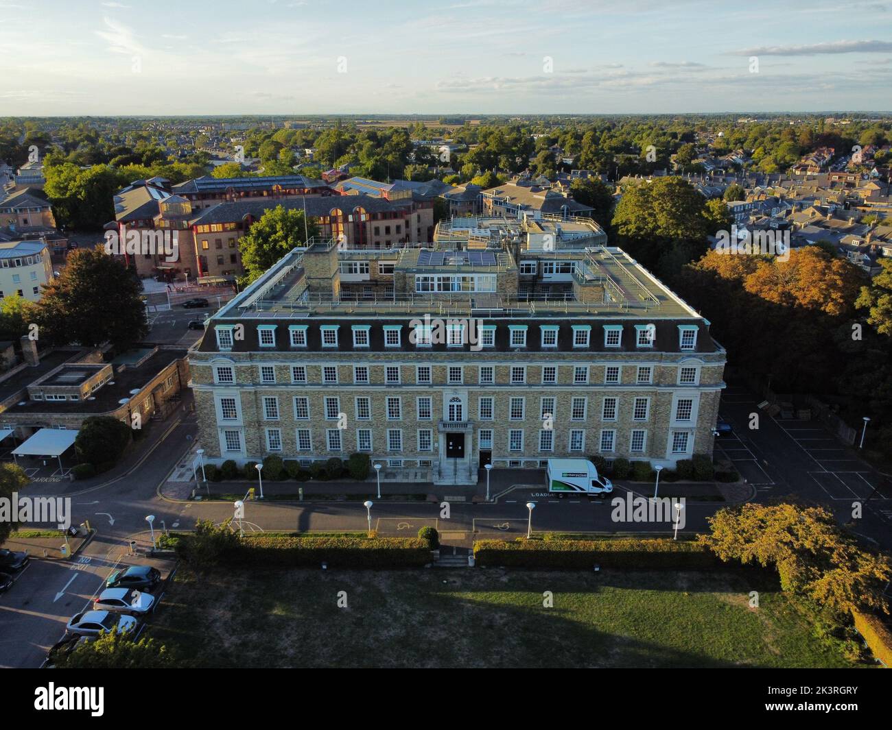 Cambridge drone shot hi-res stock photography and images - Alamy