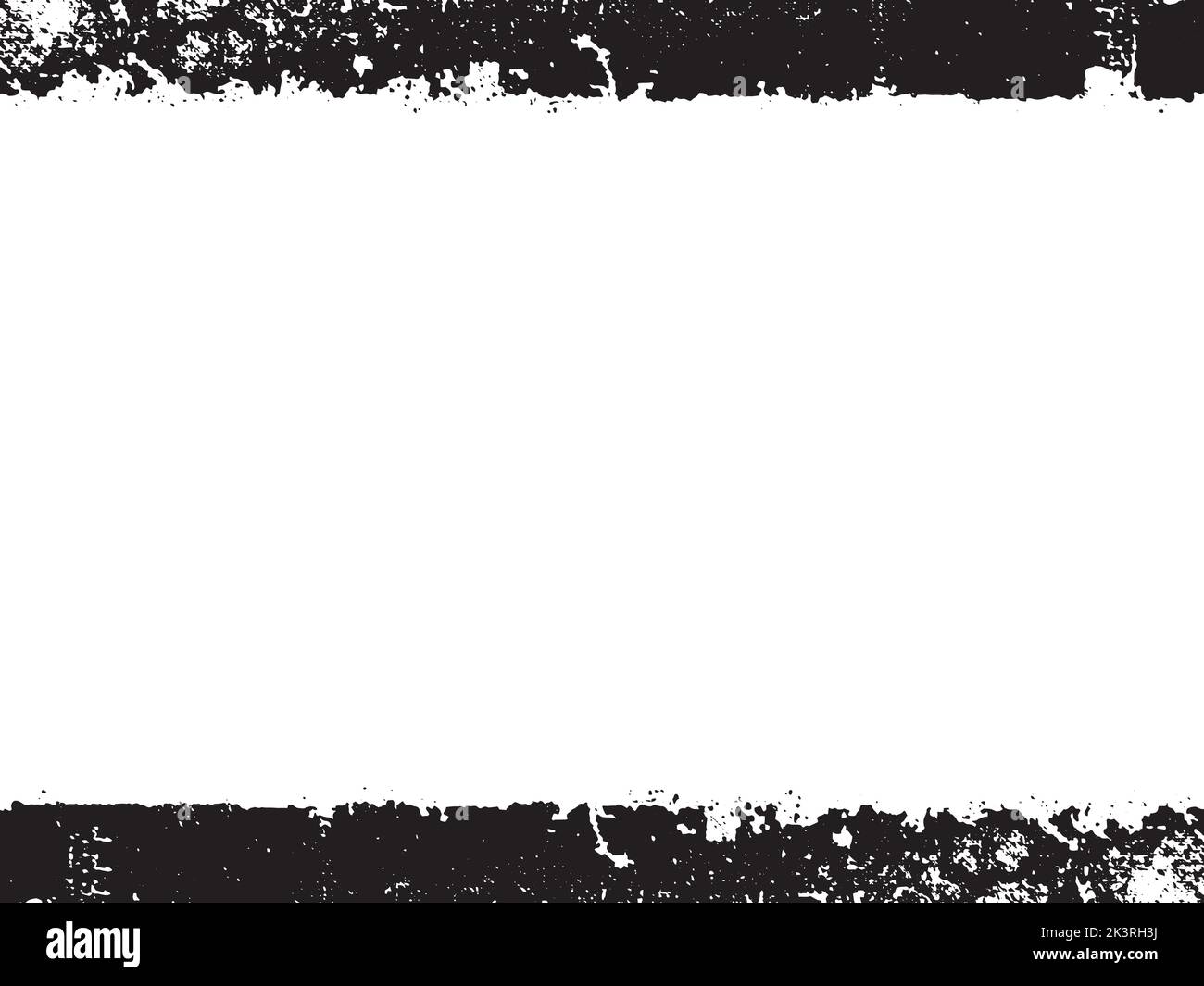 Grunge frame and border. Black and white grunge. Distress overlay ...
