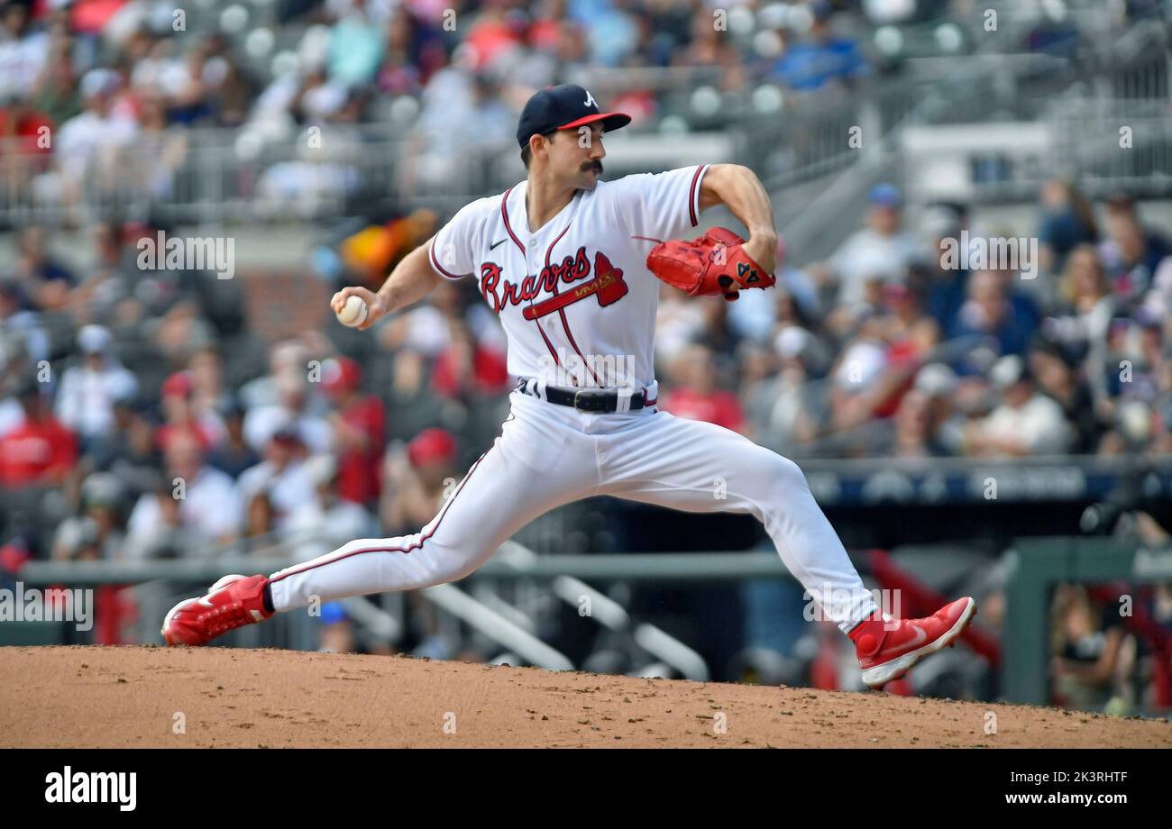 Atlanta, GA, USA. 18th Sep, 2022. Atlanta Braves pitcher Spencer ...
