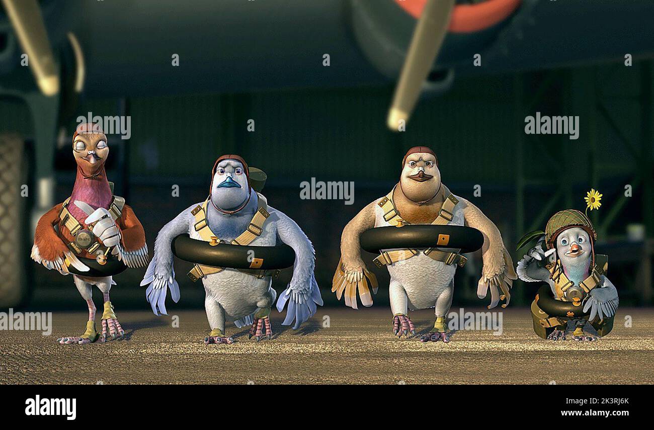 Lofty, Tailfeather, Toughwood & Valiant Film: Valiant (2005) Characters ...