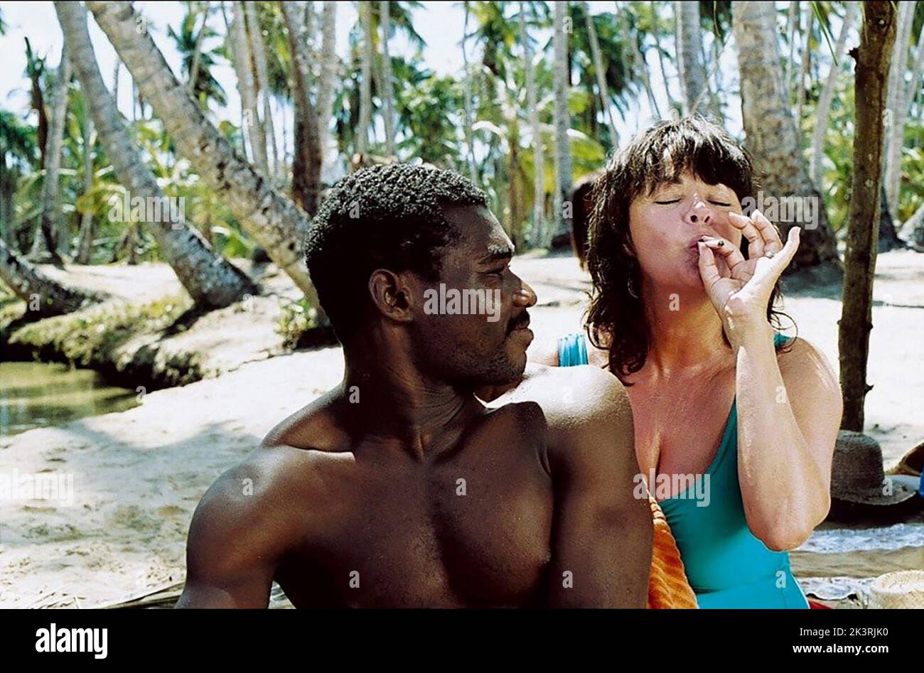 Black man white woman tropica hi-res stock photography and images - Alamy
