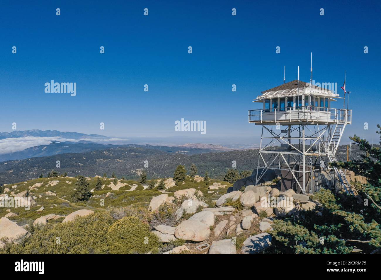 Volunteers watch for wild fires in California's San Bernardino ...