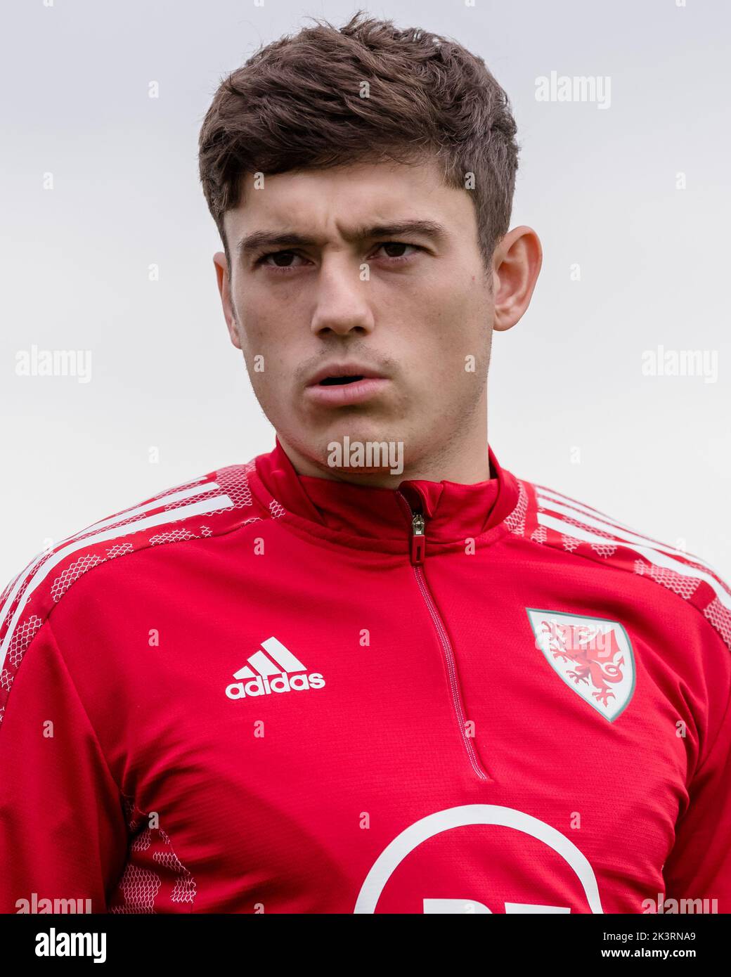 PONTYCLUN, WALES - 19 SEPTEMBER 2022: Wales' Dan James during a ...
