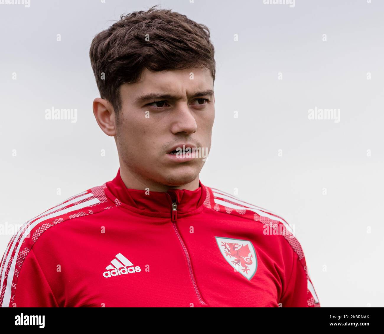 PONTYCLUN, WALES - 19 SEPTEMBER 2022: Wales' Dan James during a ...