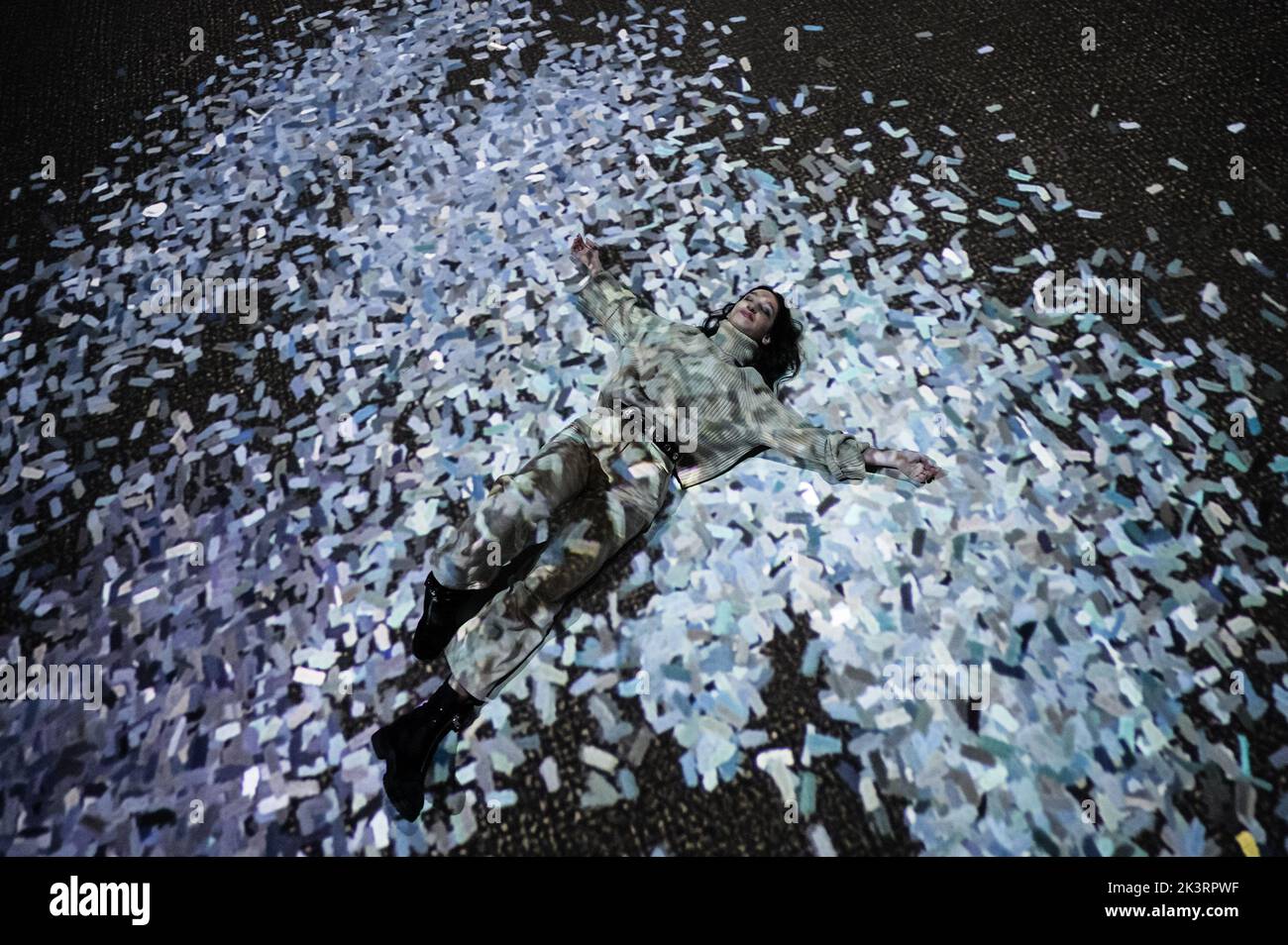 London, UK. 28th September 2022. Frameless - digital immersive arts ...