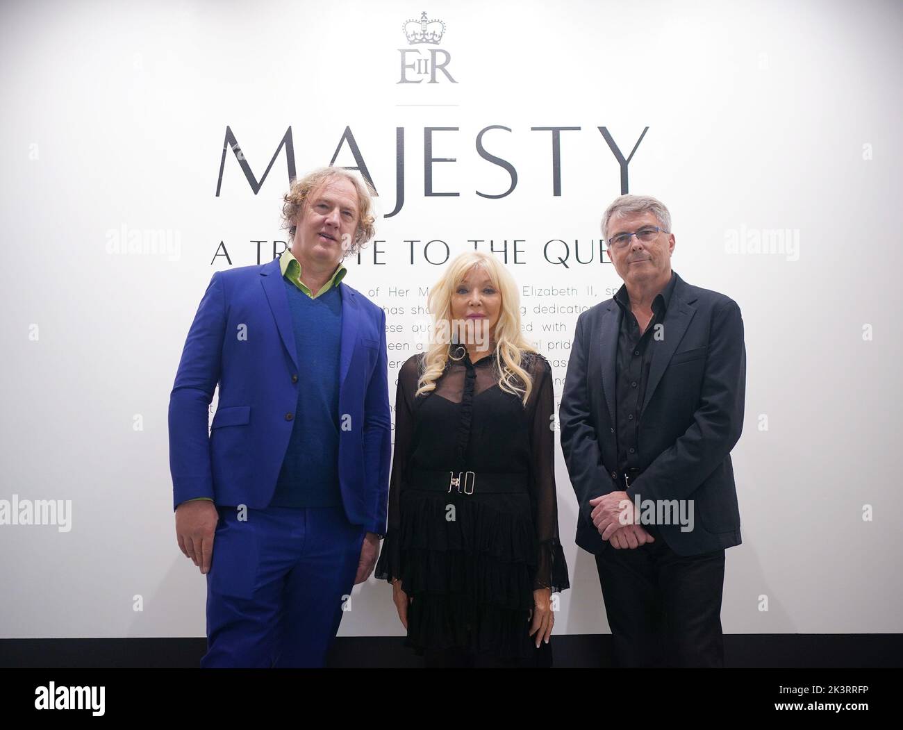 (L-R) Christian Furr, Frances Segelman and Rob Munday during a preview ...