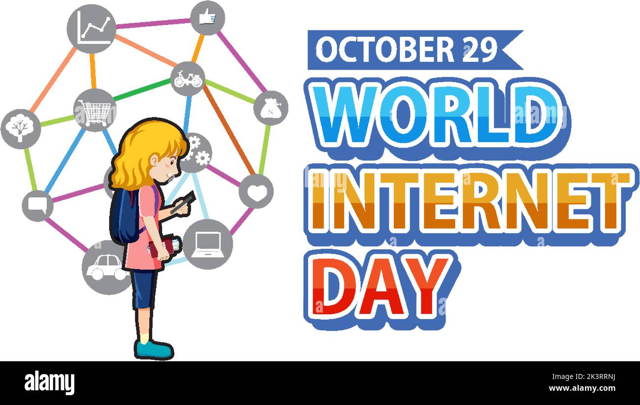 World Internet Day Banner Design illustration Stock Vector Image & Art ...