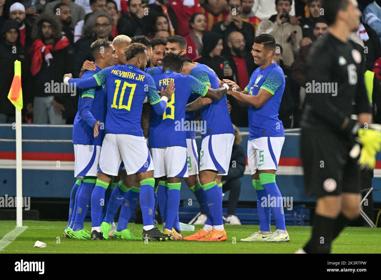 Brazil vs tunisia hi-res stock photography and images - Alamy