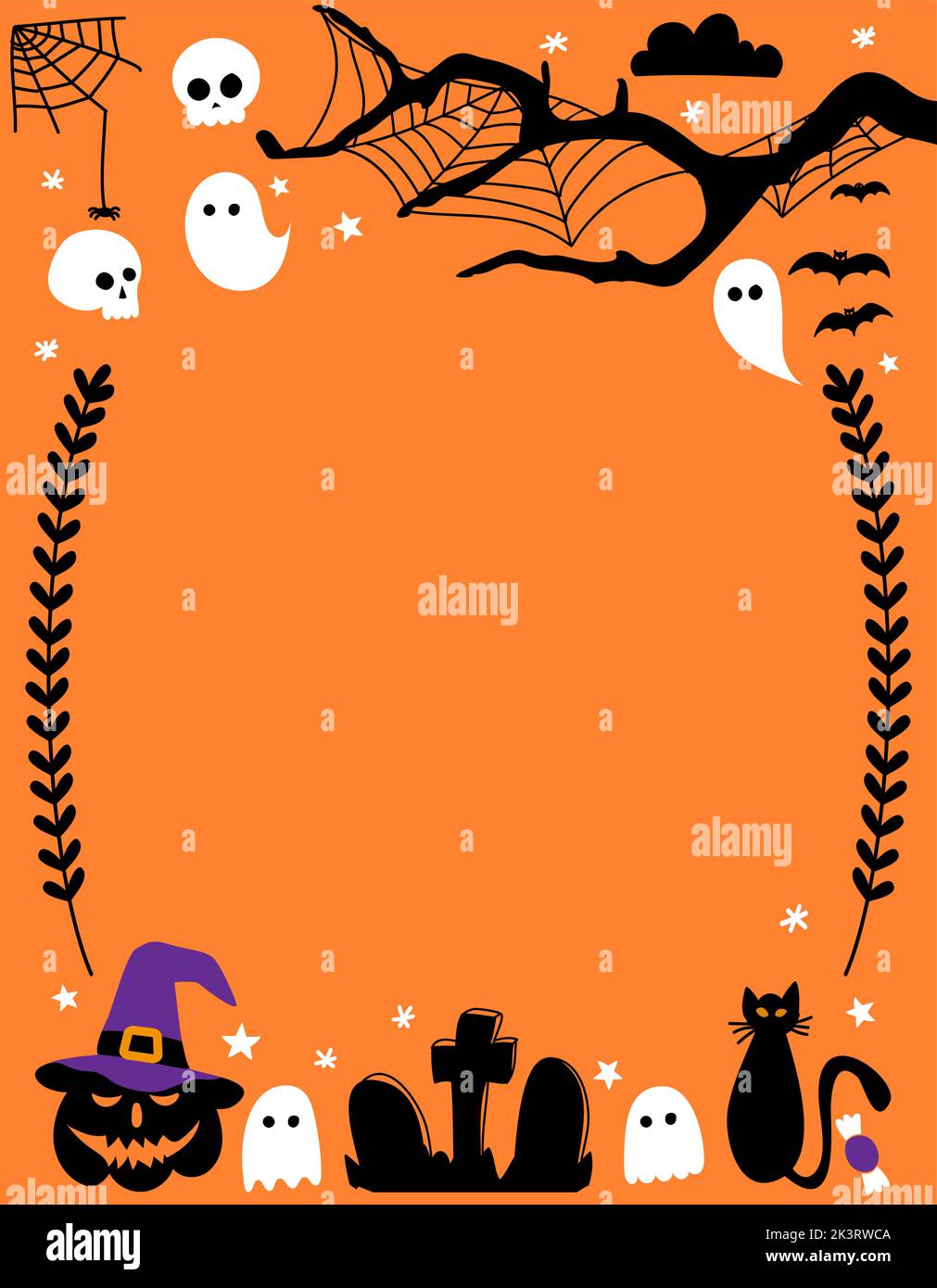 Dark, copy space, house Stock Vector Images - Alamy