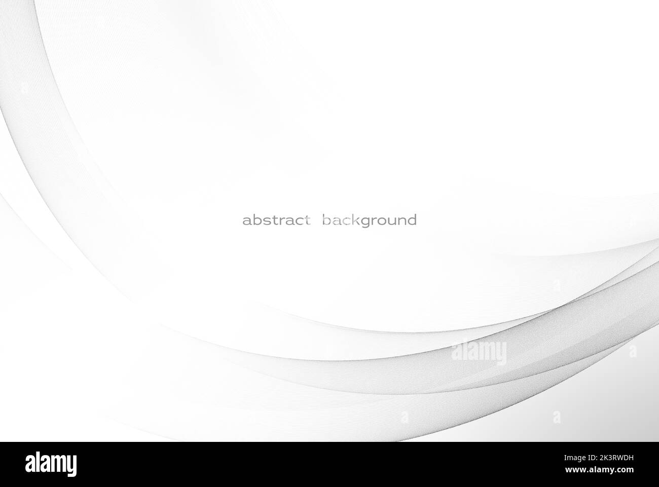 Abstract gray vector transparent wave, light wave for design brochure ...