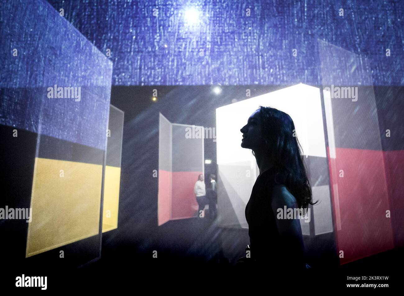 London, UK. 28th September 2022. Frameless - digital immersive arts ...