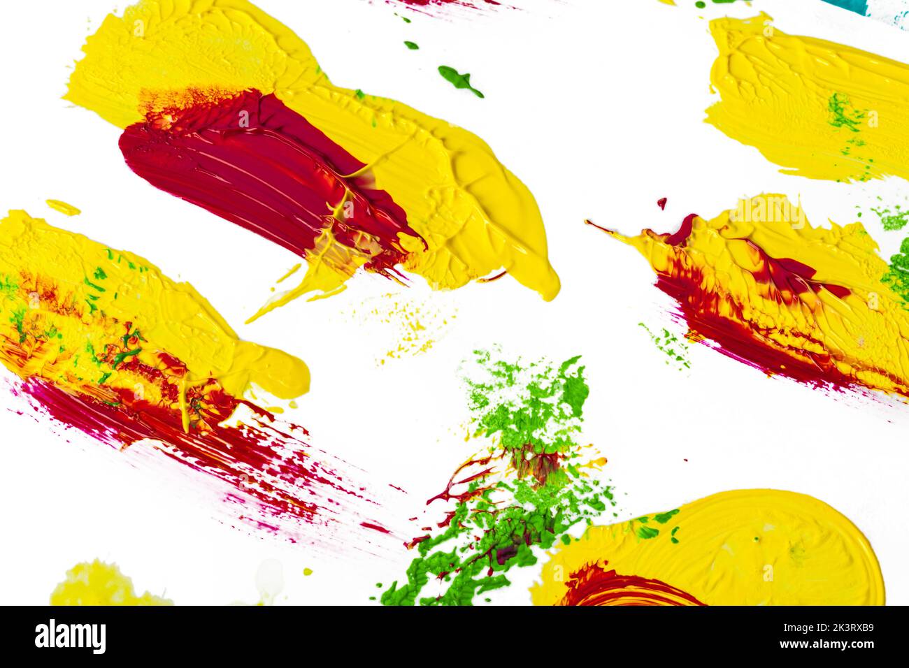 paint brush texture isolated on white Stock Photo - Alamy