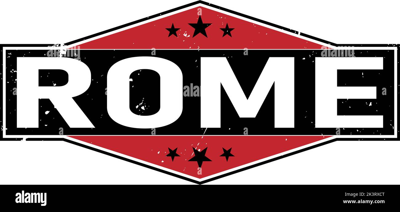 Vintage college rome city slogan print with retro varsity font text for ...