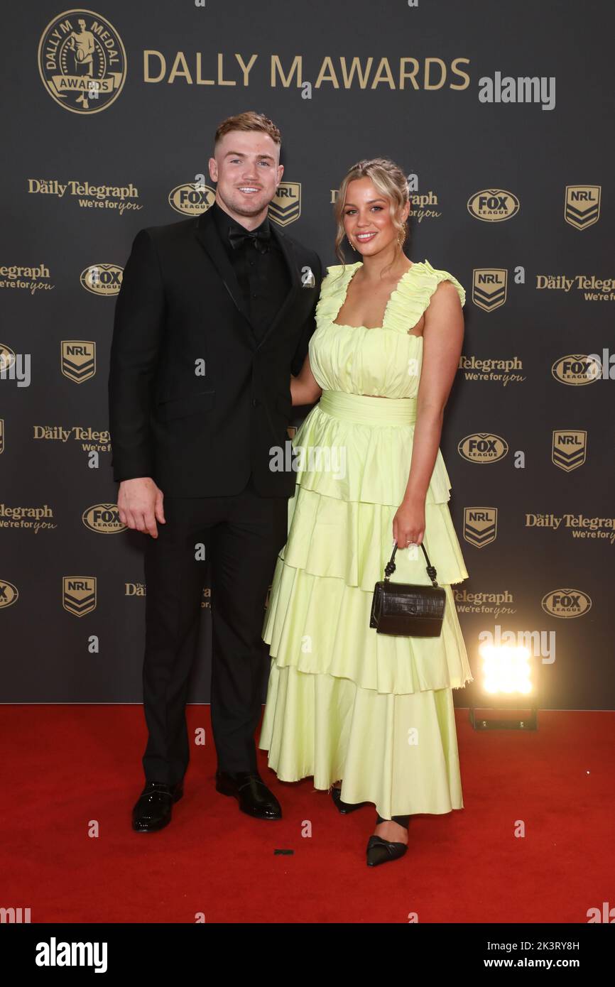 Sydney, Australia. 28th September 2022. Hudson Young of the Raiders and ...