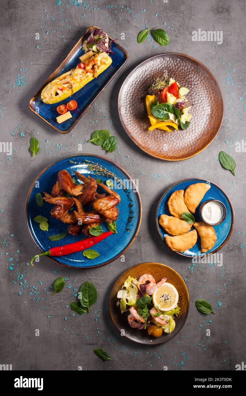 Hot appetizers hi-res stock photography and images - Alamy