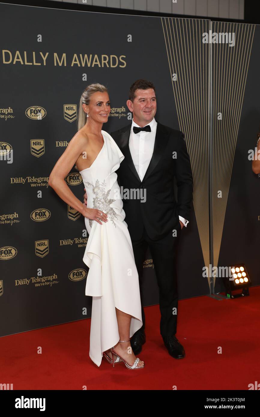 Sydney, Australia. 28th September 2022. Rabbitohs coach Jason Demetriou ...