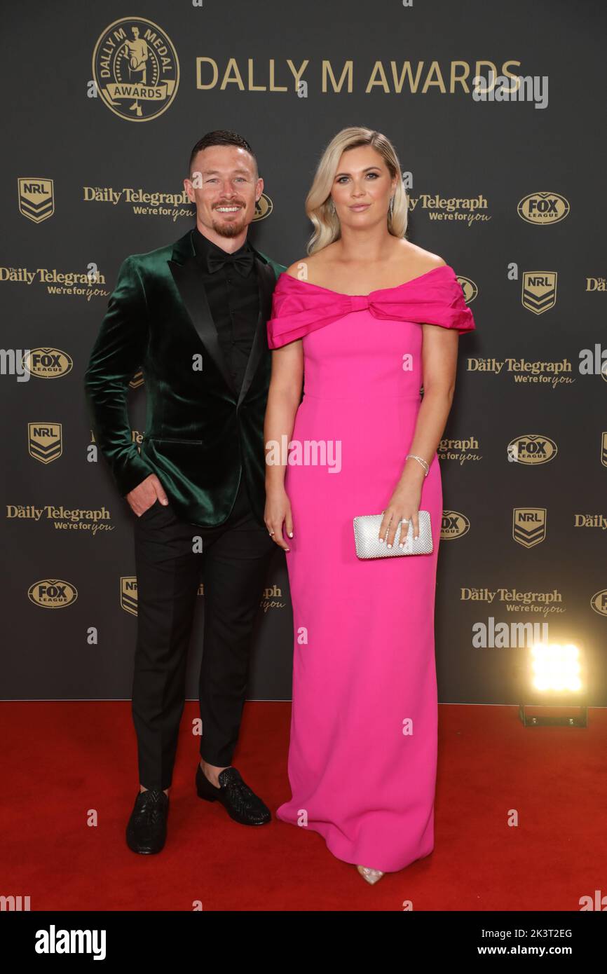 Sydney, Australia. 28th September 2022. Damien Cook of the Rabbitohs ...