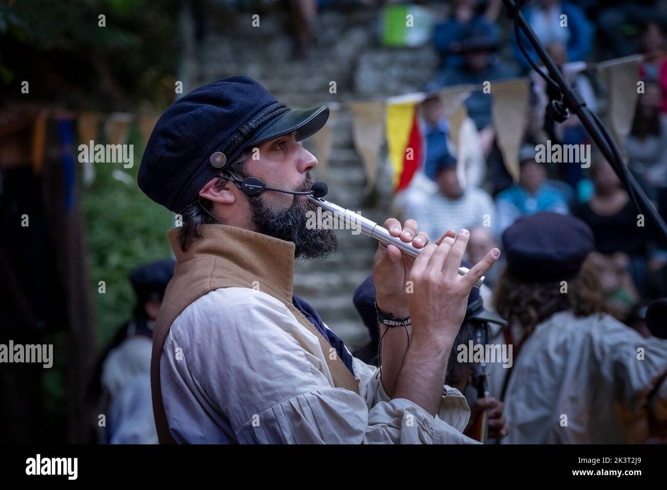 The Old Time Sailors performing at Trebah Garden Amphitheatre in ...