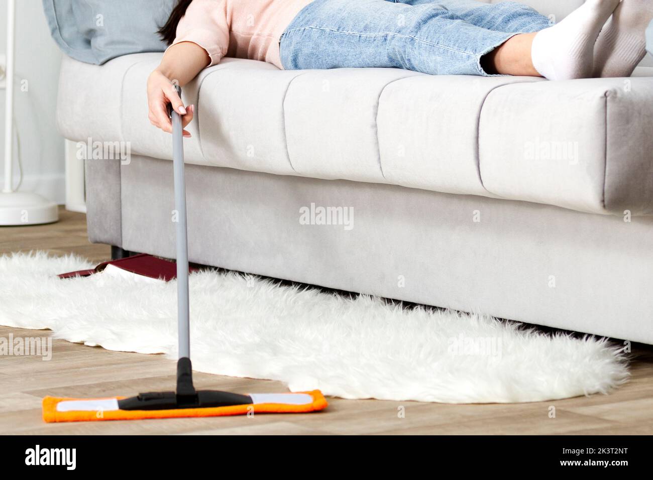 Resting after chores hi-res stock photography and images - Alamy