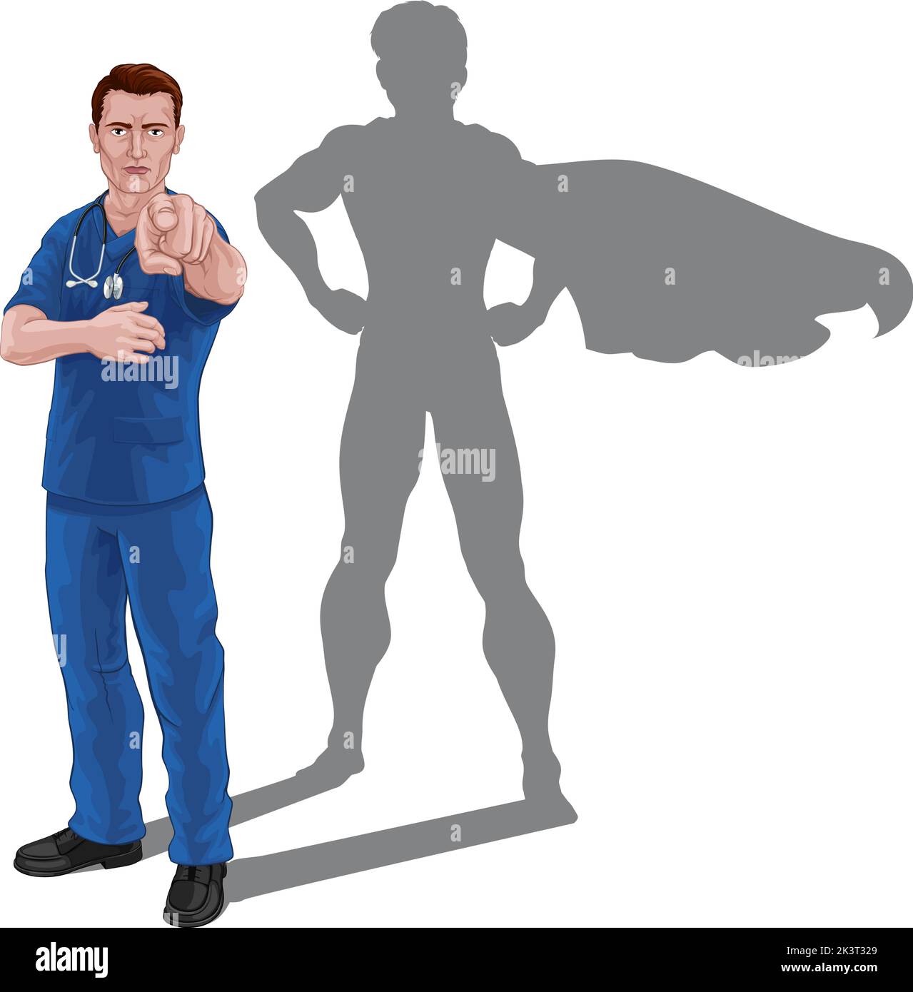 Strong shadow Stock Vector Images - Alamy