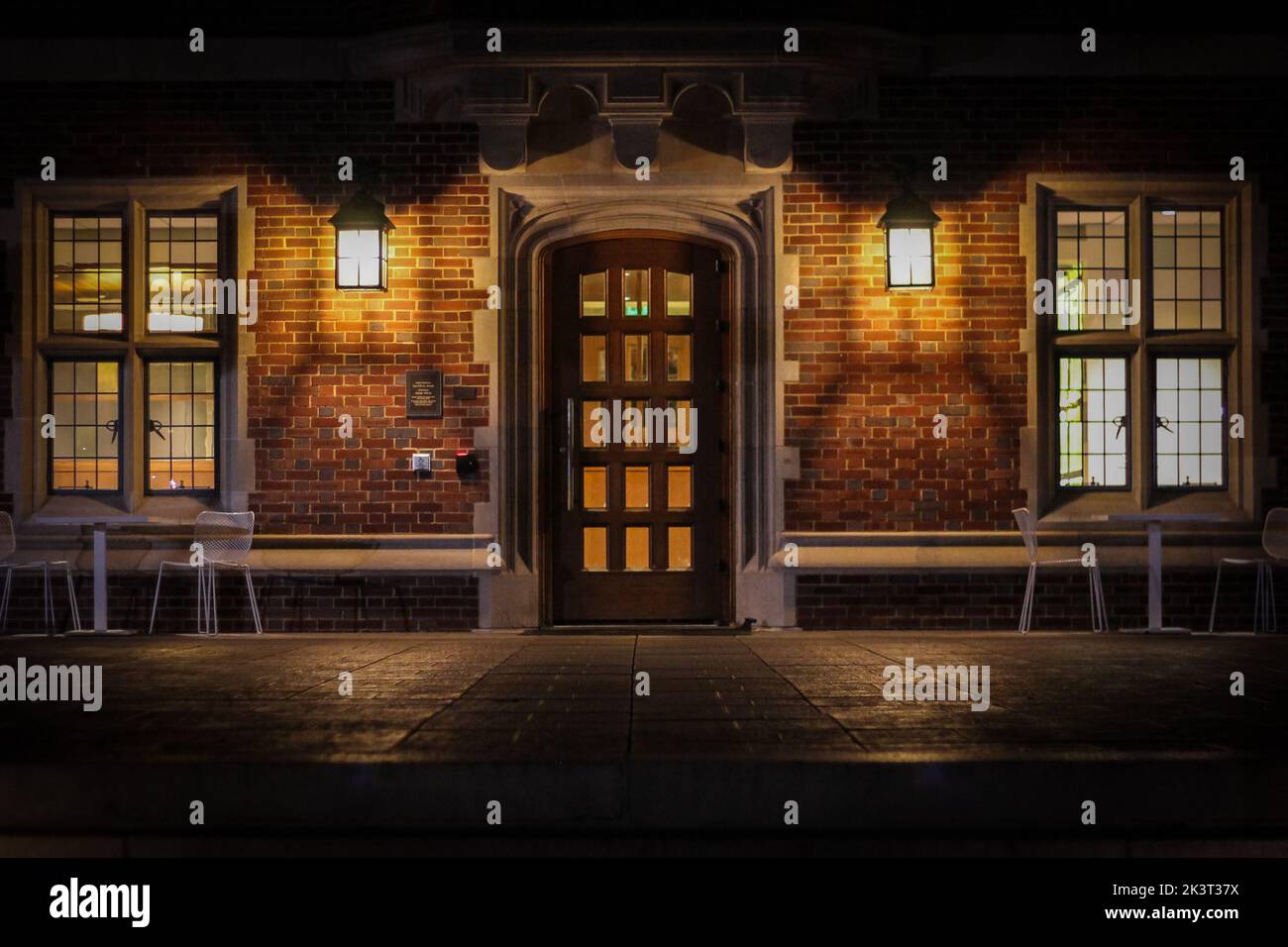 Night Photography of Vanderbilt University halls Stock Photo - Alamy