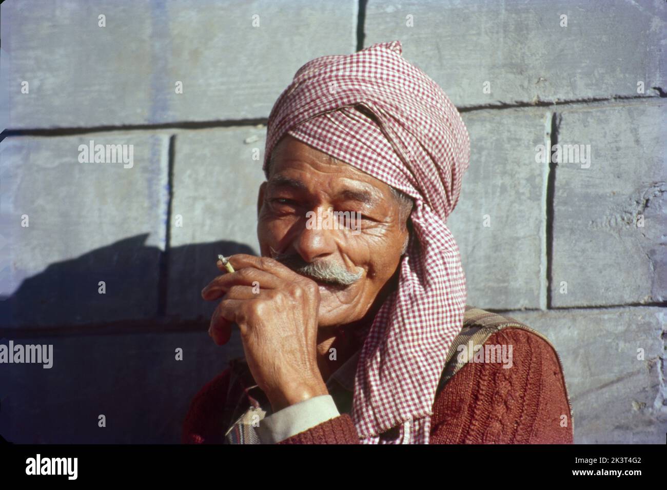 Man Smoking in Shimla, Himachal Pradesh, India Stock Photo - Alamy